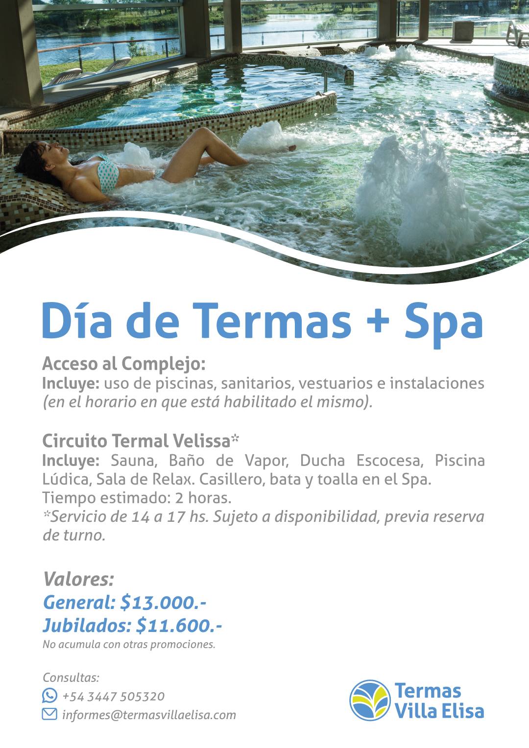 Termas + Spa - Termas Villa Elisa